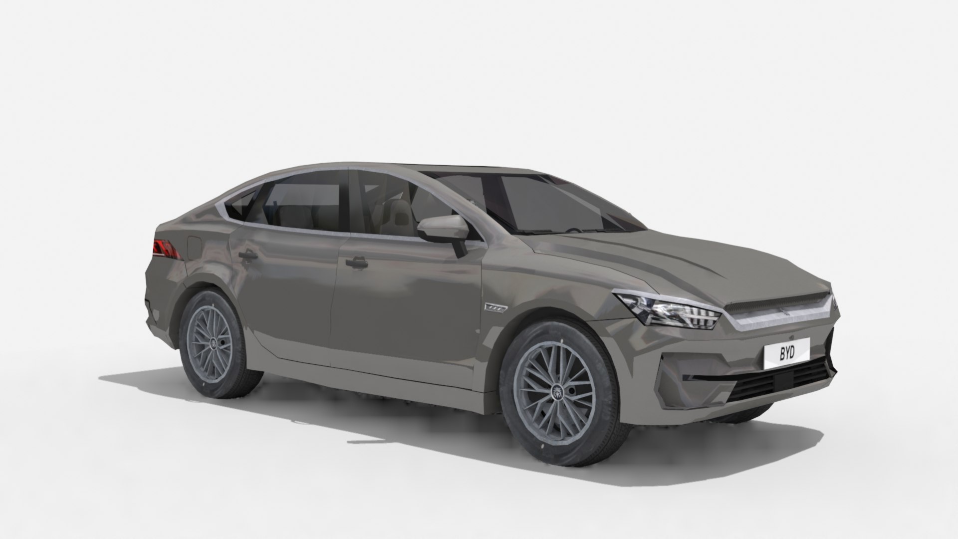 3D BYD QIN Plus EV 2023 With Interior - TurboSquid 2179468