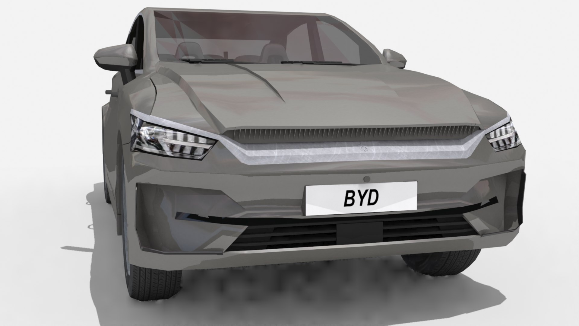 3D BYD QIN Plus EV 2023 With Interior - TurboSquid 2179468