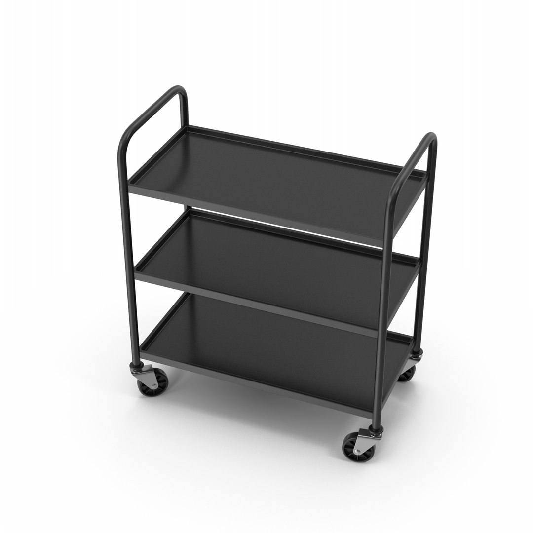 3D Service Trolley - TurboSquid 1914254