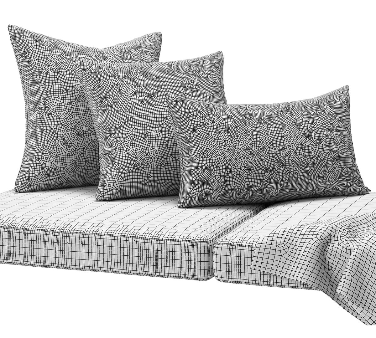 Window Seat Cushions 2 3D Model - TurboSquid 2068808
