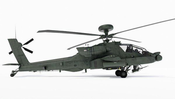 Boeing AH-64D Apache High Detail 3D model - TurboSquid 1967167