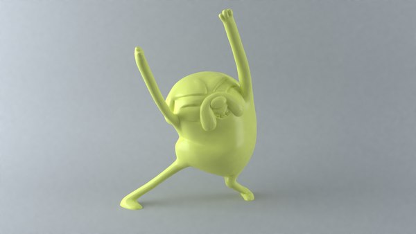 Jake Adventure Time Modelo 3D - TurboSquid 1987549