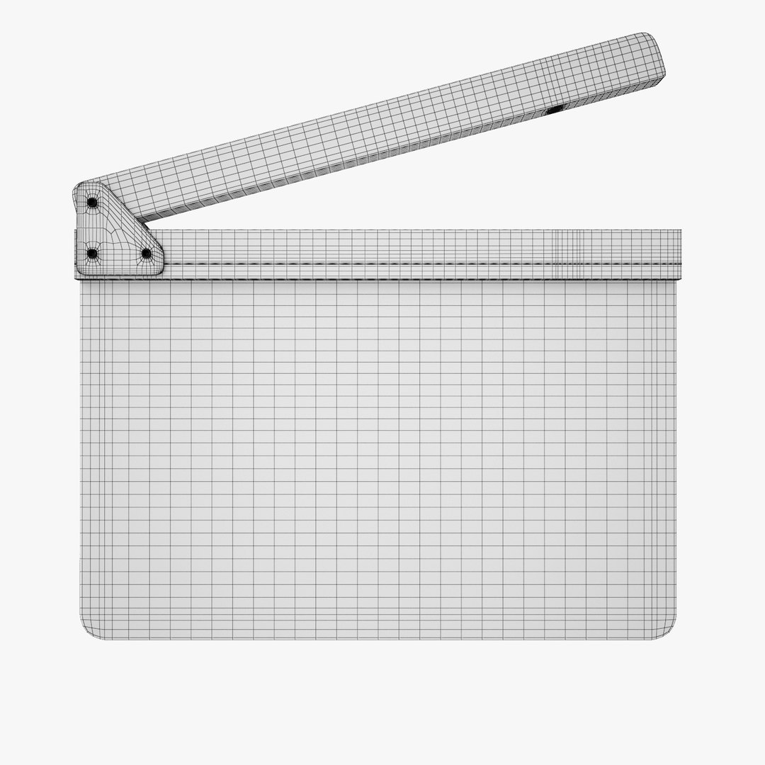3D Clapper Board - TurboSquid 1461377