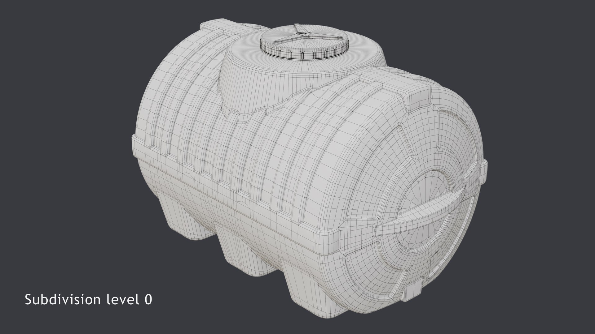 Water Tank 3D Model - TurboSquid 2297904