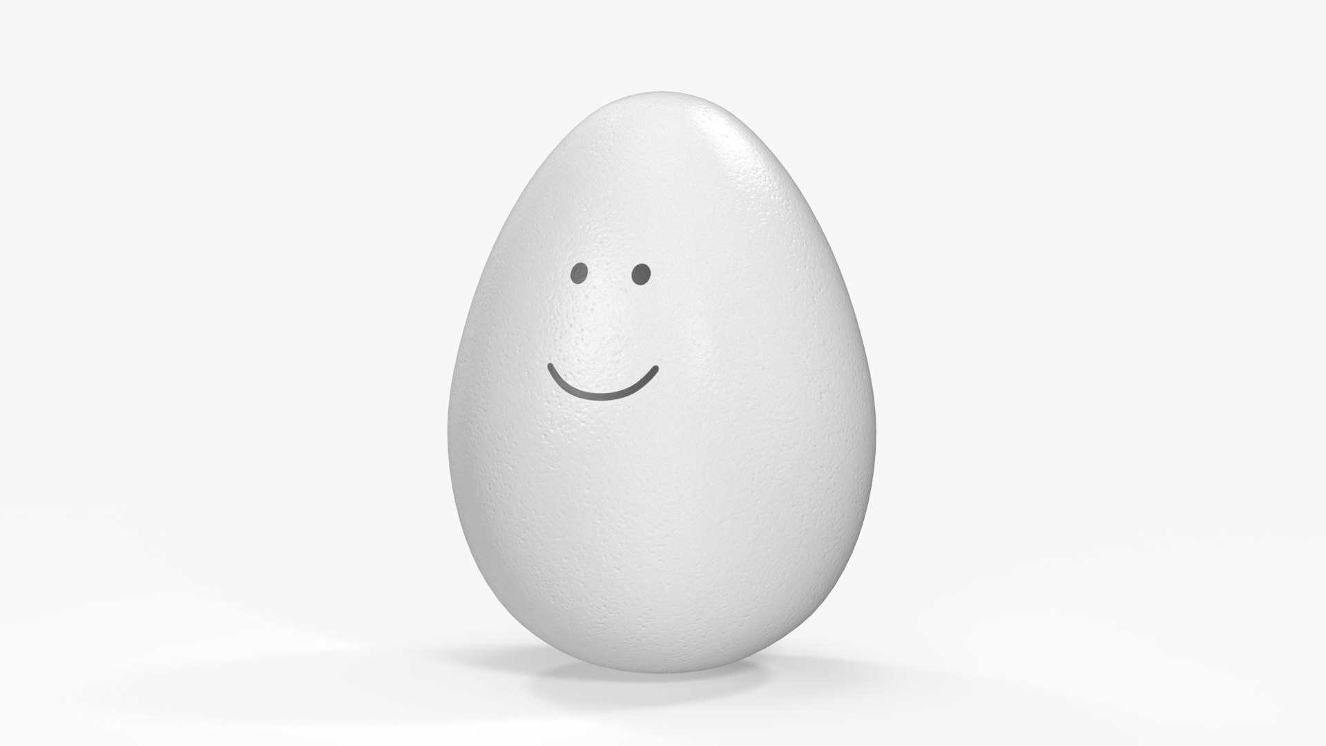 Egg Smiley Face Model - TurboSquid 2220945