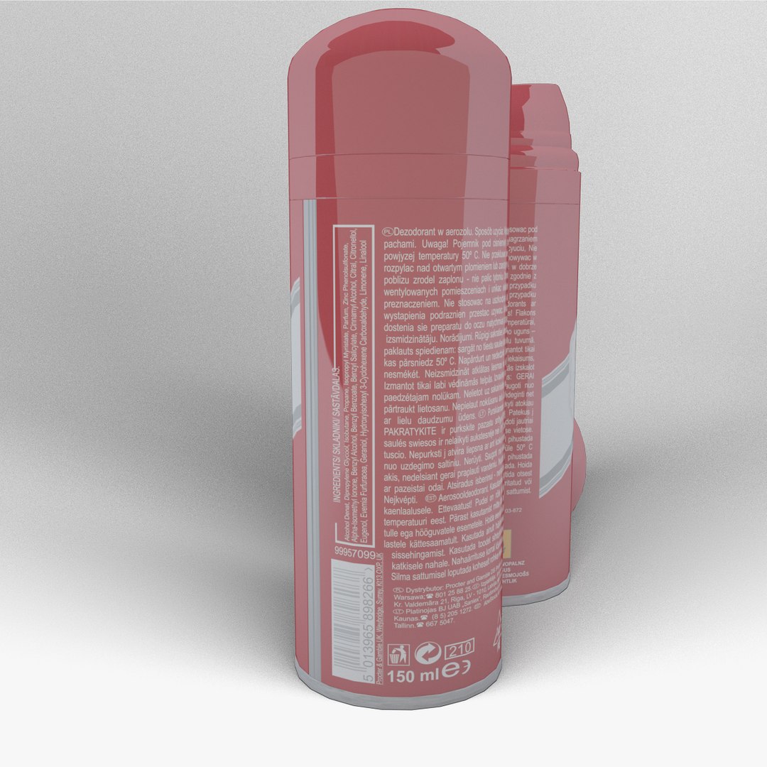 3d Model Of Old Spice Original