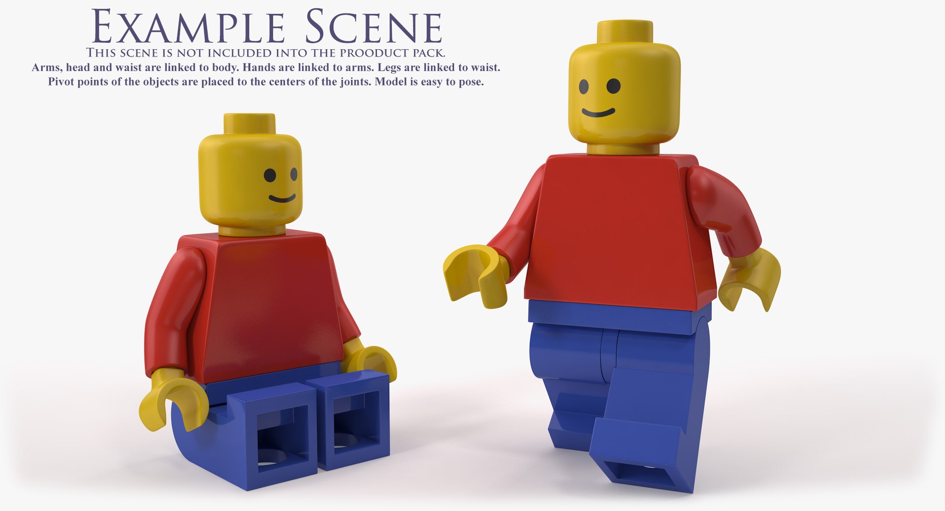 Generic Lego Minifigure 3D - TurboSquid 1281837