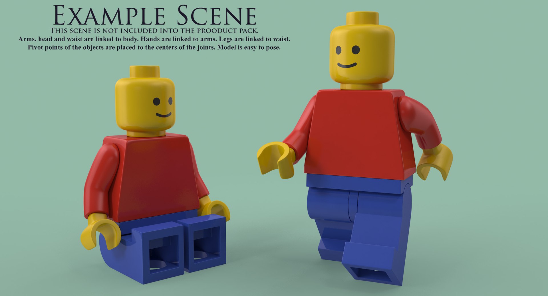 Generic Lego Minifigure 3D - TurboSquid 1281837