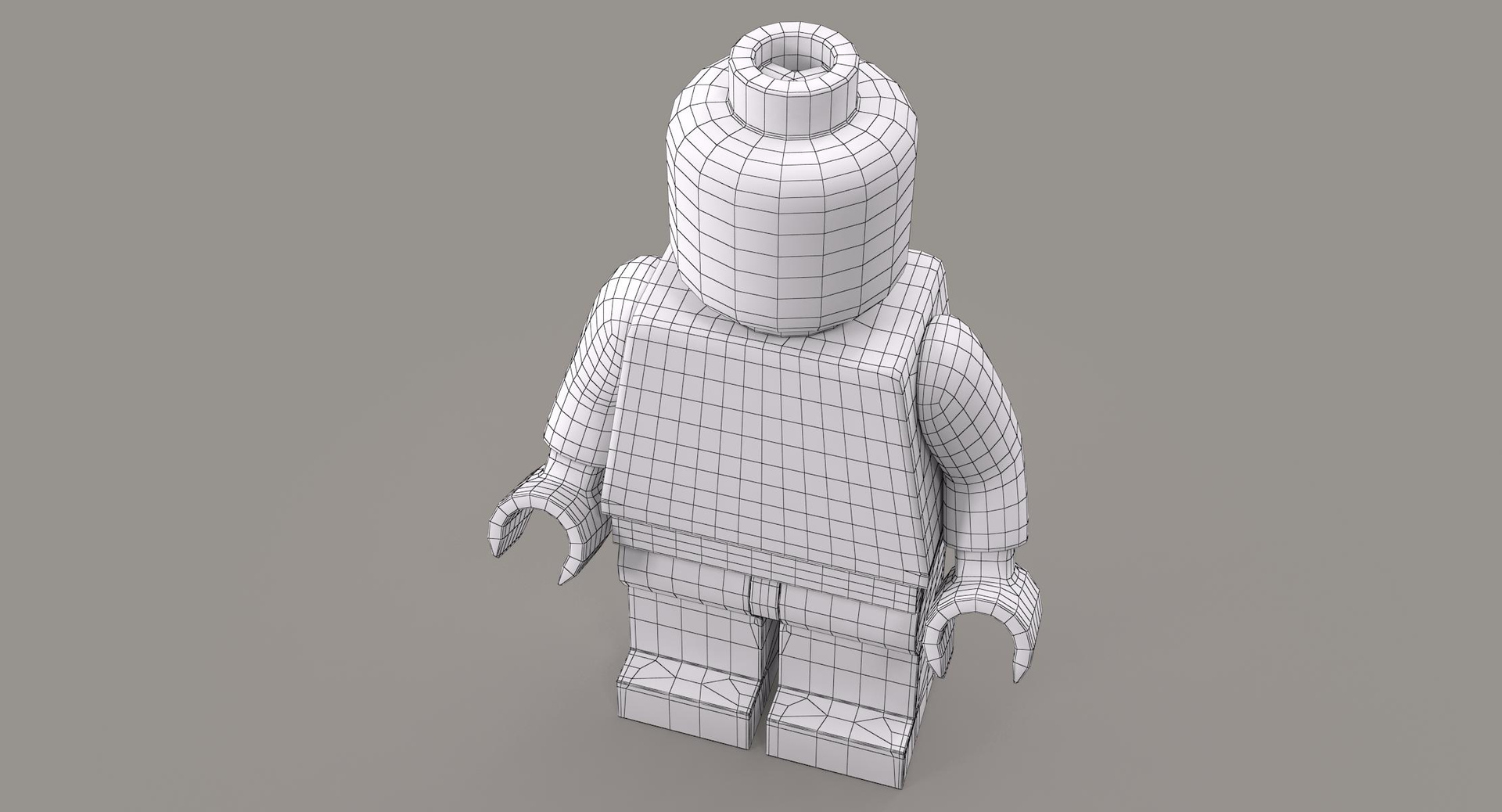 Generic lego minifigure 3D - TurboSquid 1281837