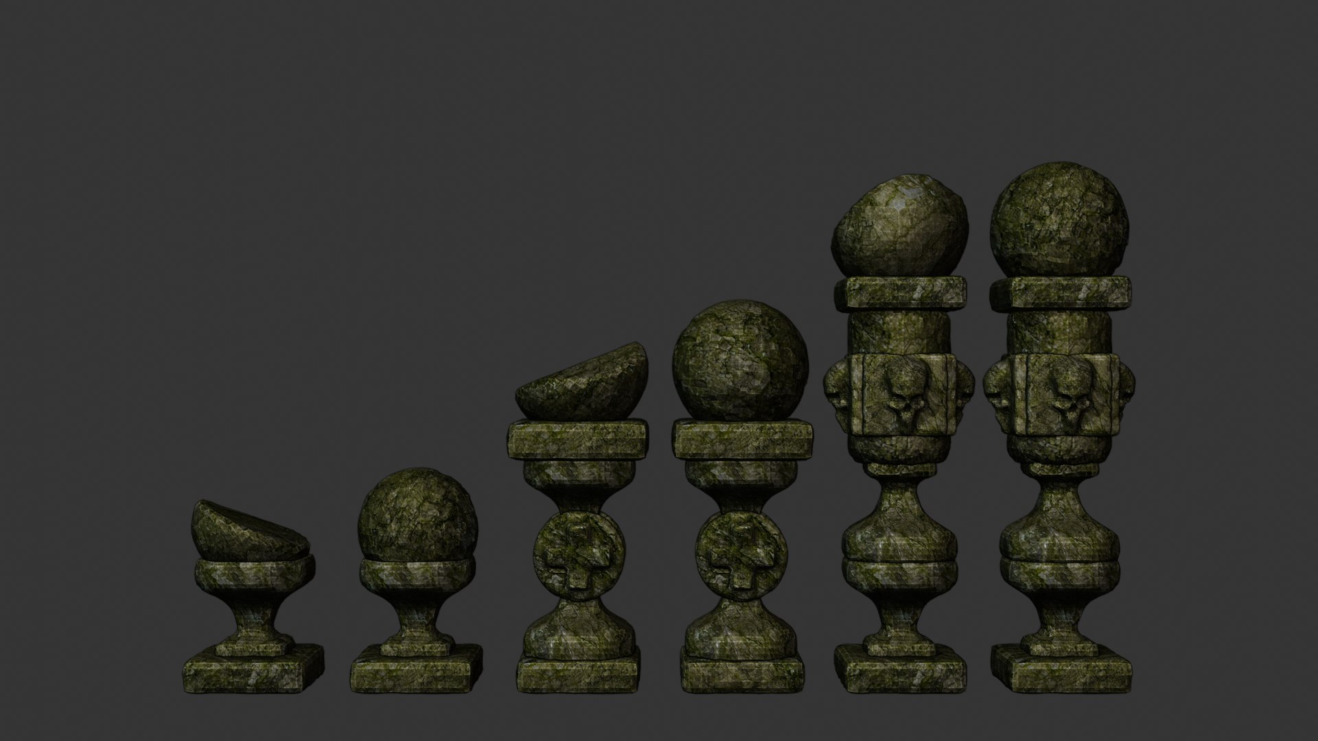 Medieval Stone Columns 3D Model - TurboSquid 2234307