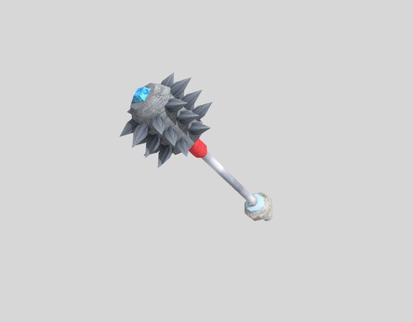 fantasy mace 3d model