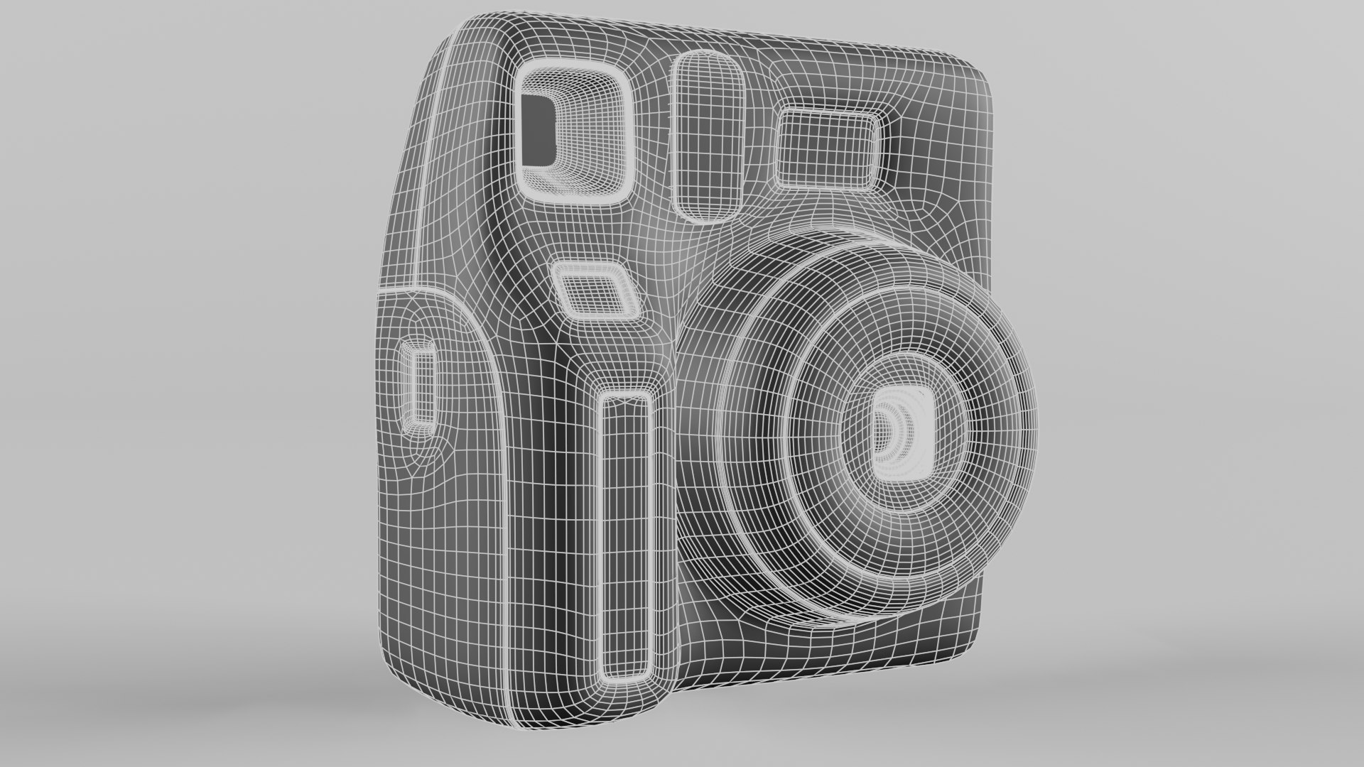 3D Instant Camera Fujifilm Instax Mini SE Purple 3D Model - TurboSquid ...