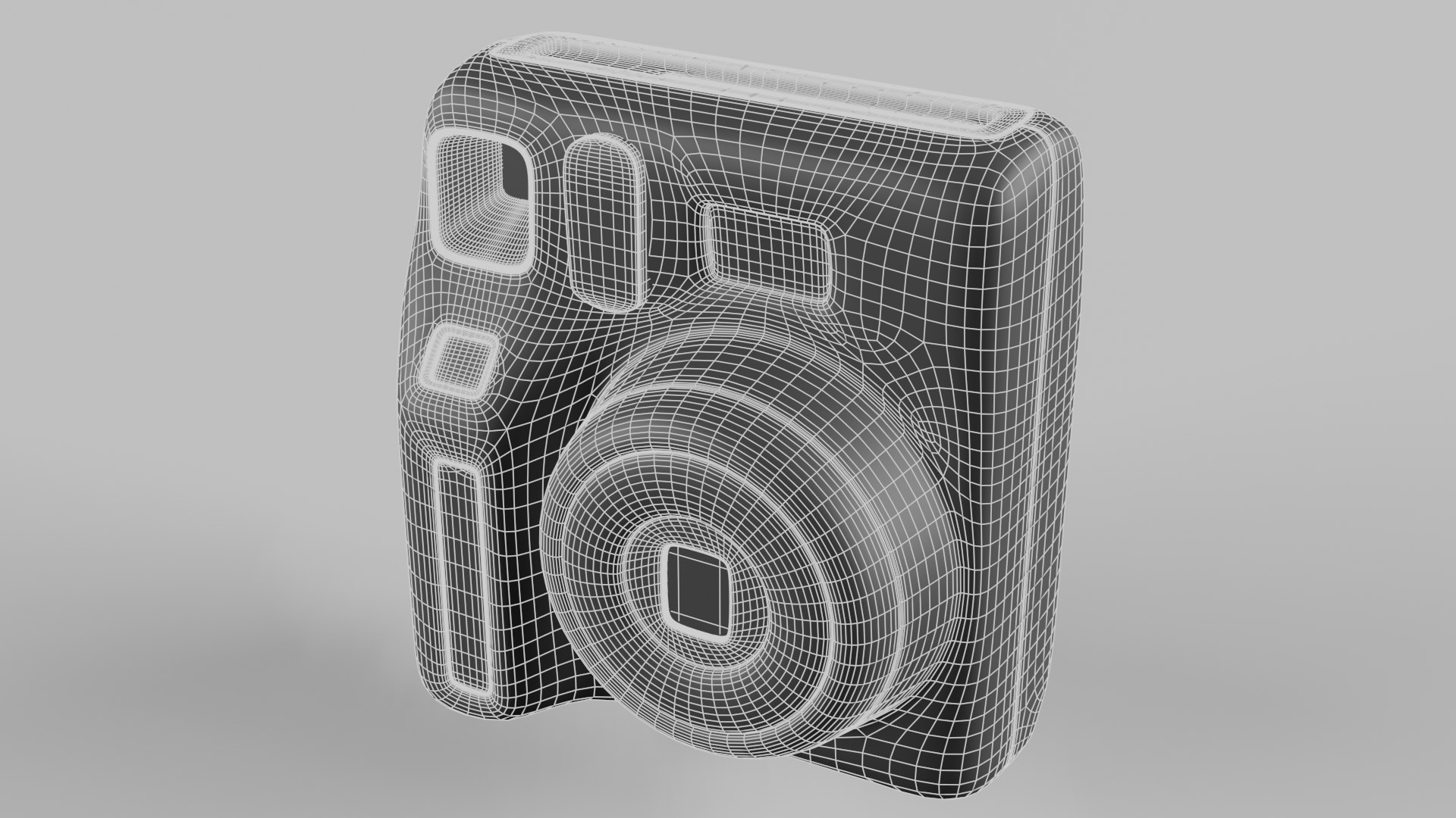 3D Instant Camera Fujifilm Instax Mini SE Purple 3D Model - TurboSquid ...