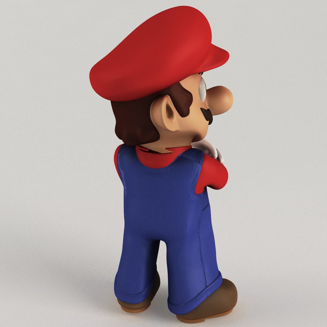 3ds Max Super Mario Pose2