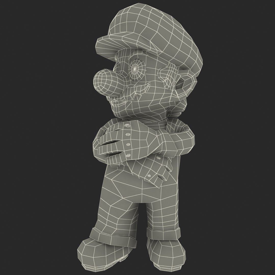 3ds Max Super Mario Pose2