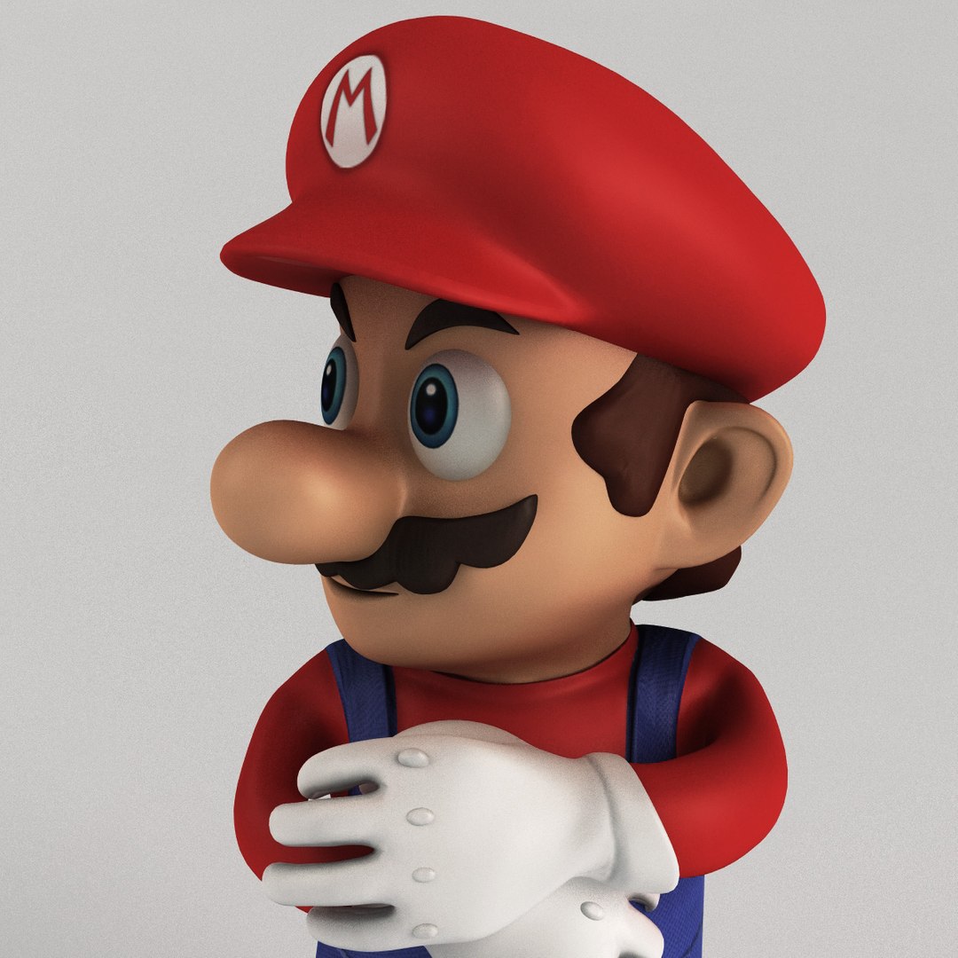 3ds Max Super Mario Pose2