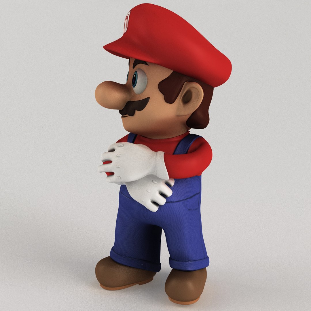 3ds Max Super Mario Pose2