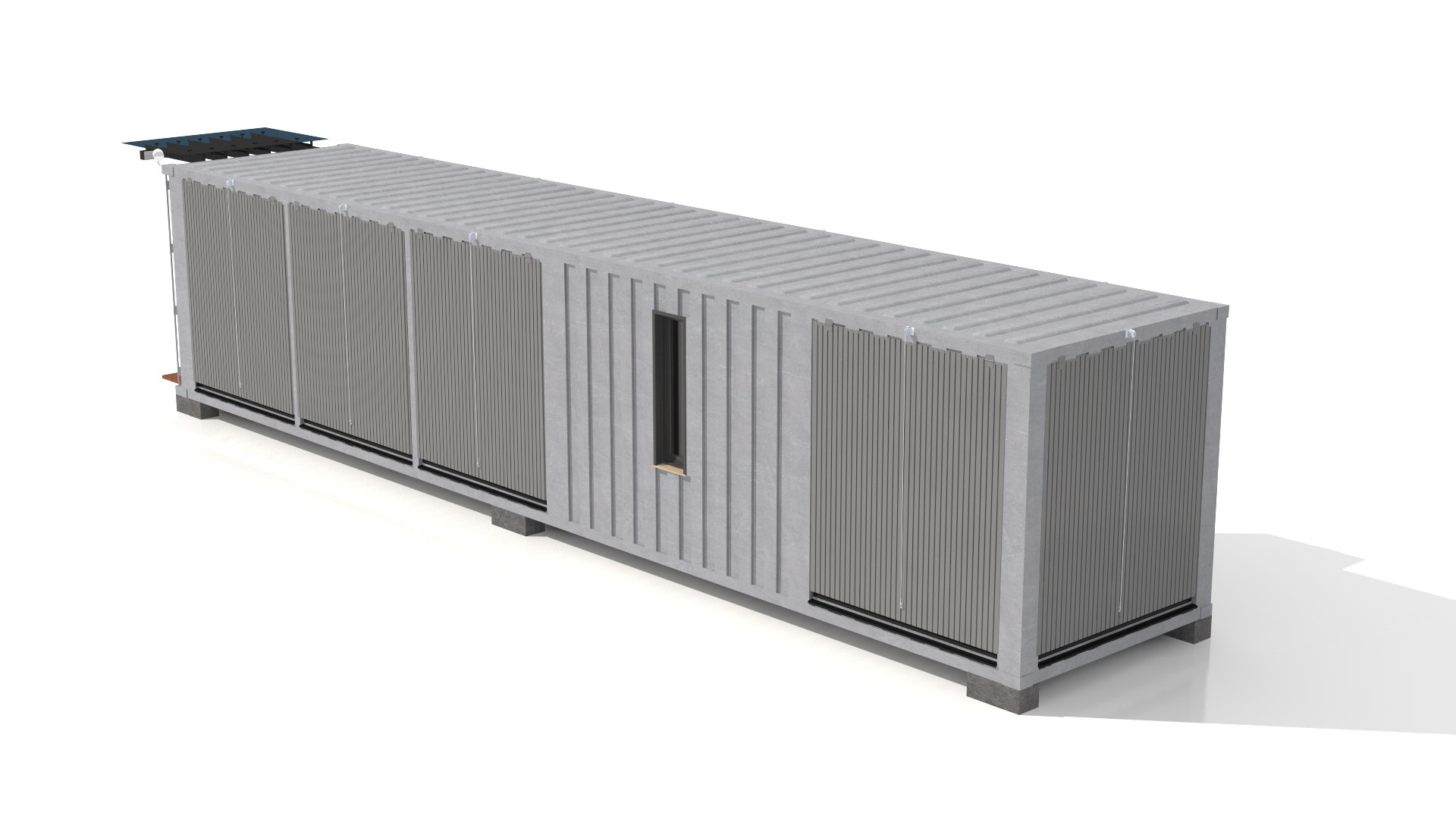 Container Glass House 3D Model - TurboSquid 1770623