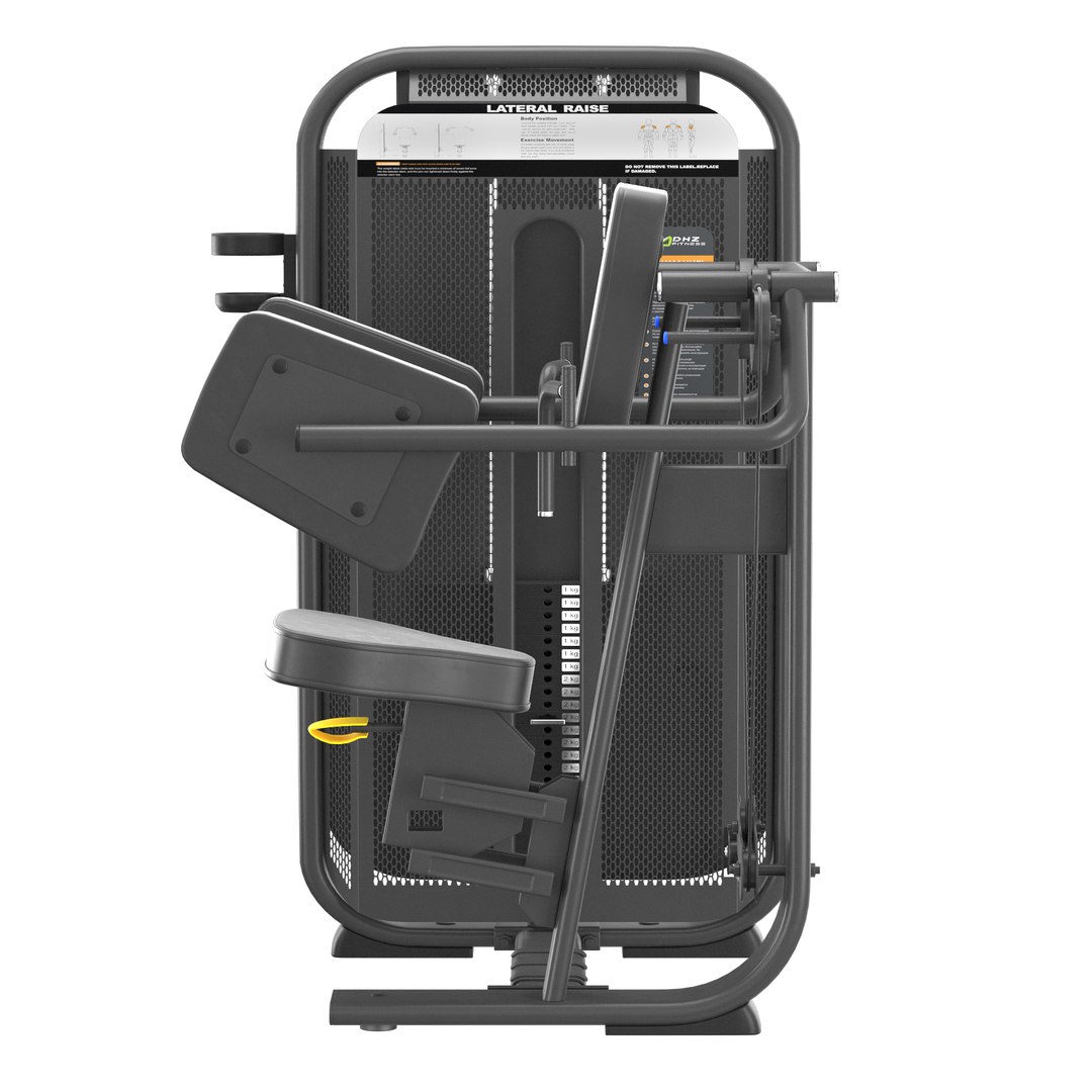 DHZ Fitness E-7005 Lateral Raise 3D Model - TurboSquid 1949538