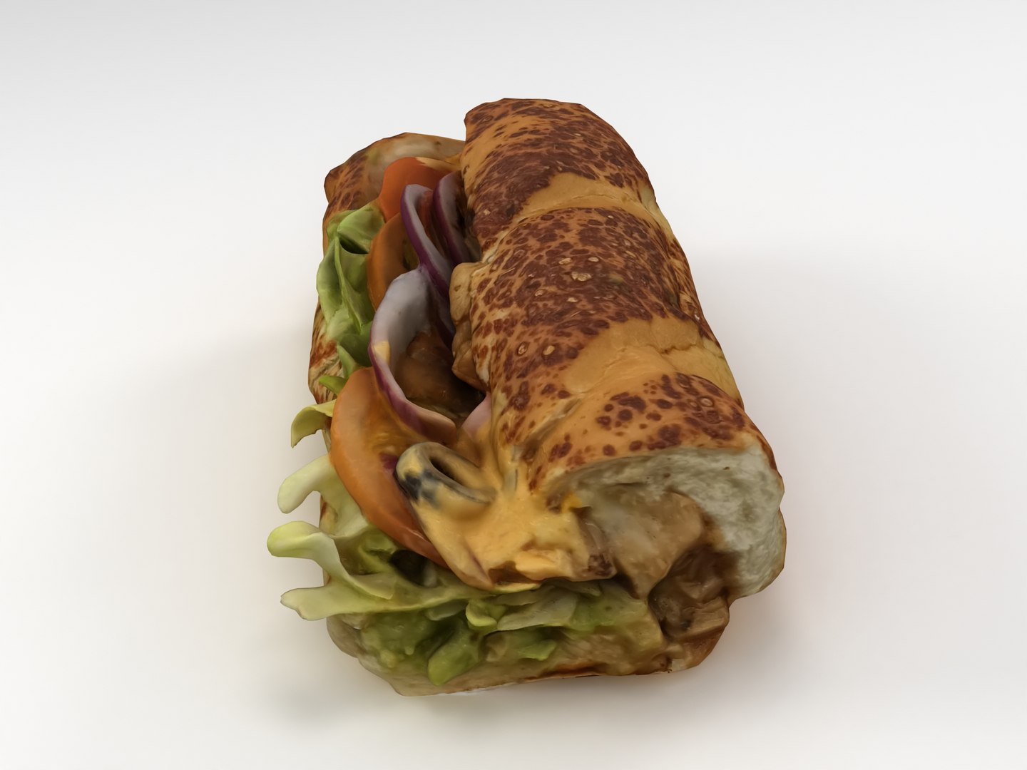Sandwich Subway Model - TurboSquid 1567931