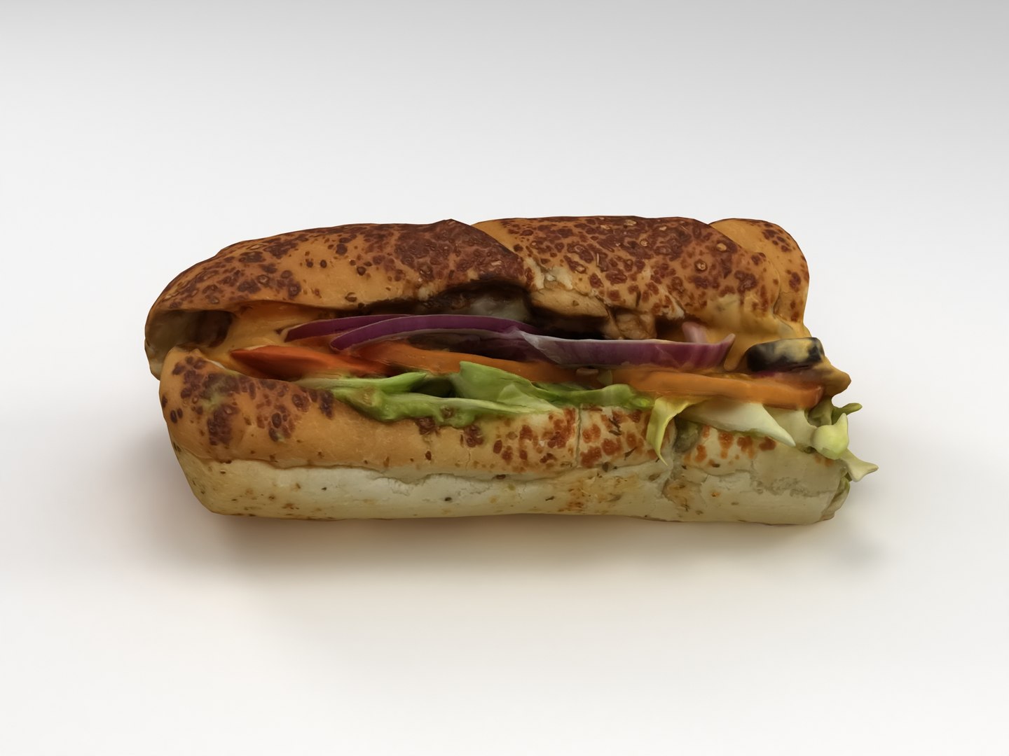 Sandwich Subway Model - TurboSquid 1567931