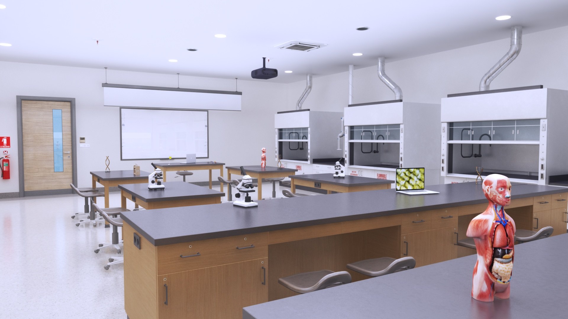 3D School Lab 2 Model - TurboSquid 2465903