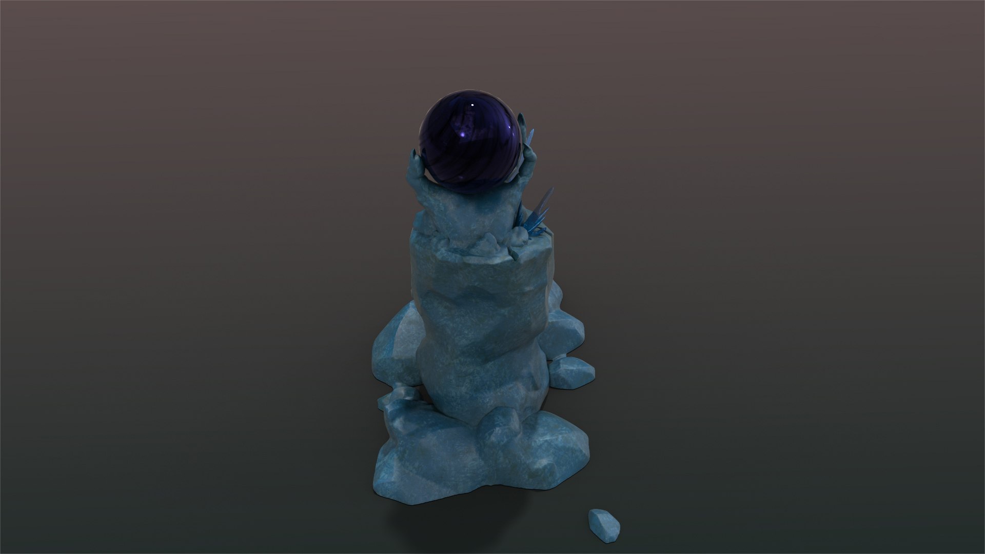 Low-poly Magic Sphere 3D - TurboSquid 1637166