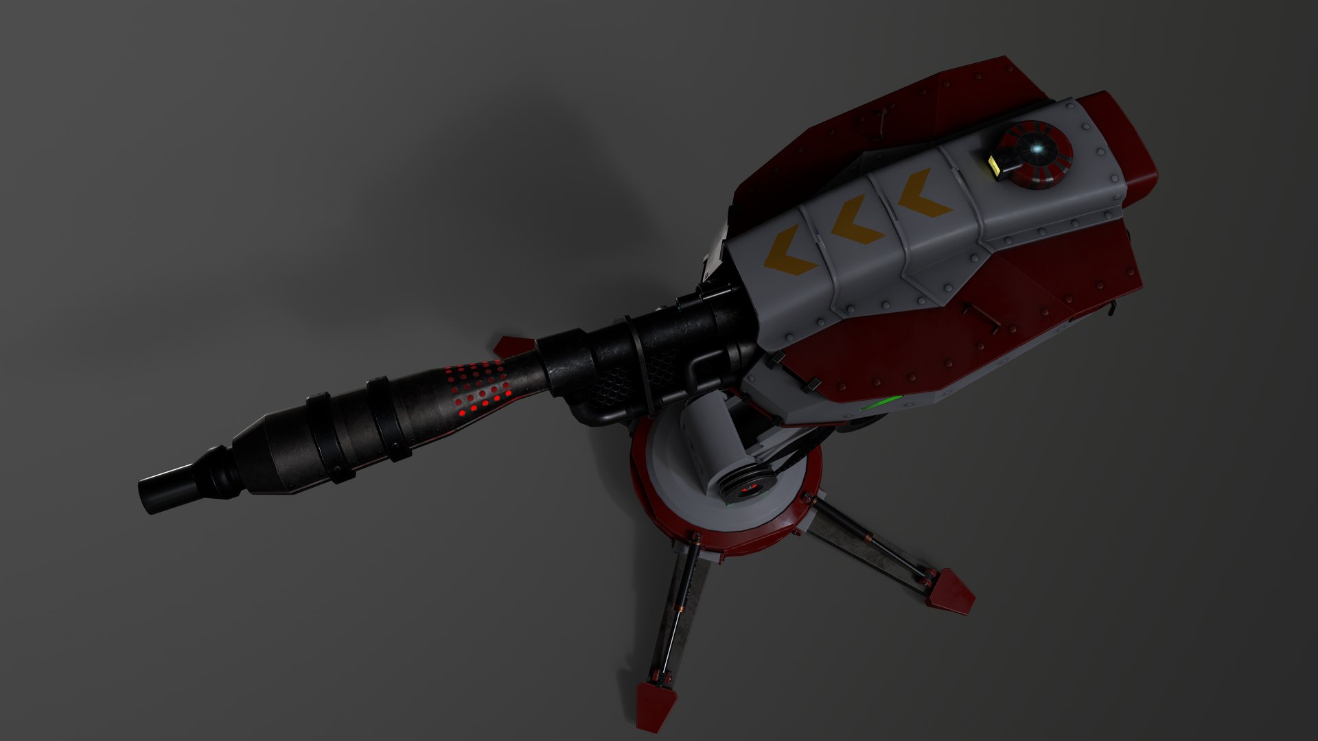 Turret tower defense 3D model - TurboSquid 1704195