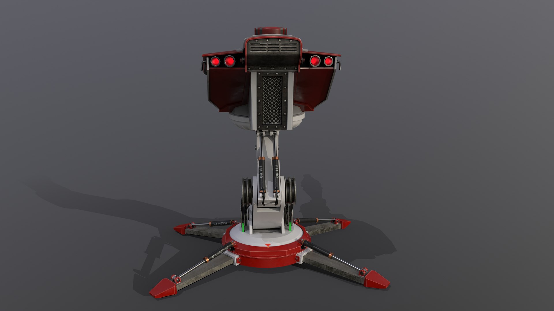 Turret tower defense 3D model - TurboSquid 1704195