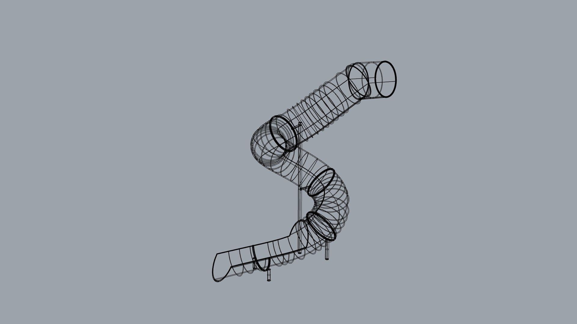 Spiral Slide 3D - TurboSquid 2151472