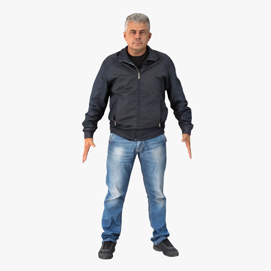 3D model David Casual Spring A Pose - TurboSquid 2071717