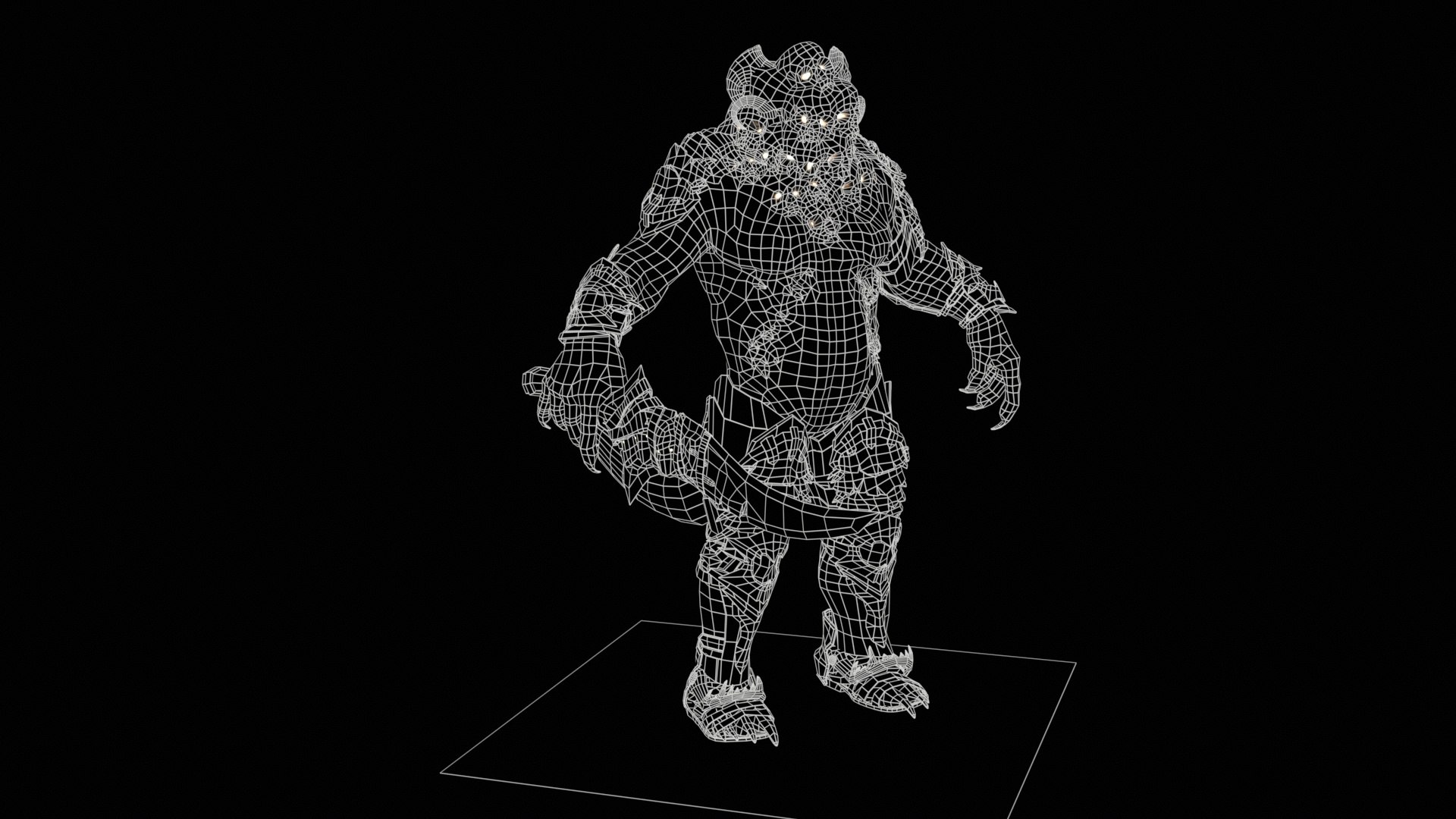 Demon Boss 7 3D Model - TurboSquid 2144272