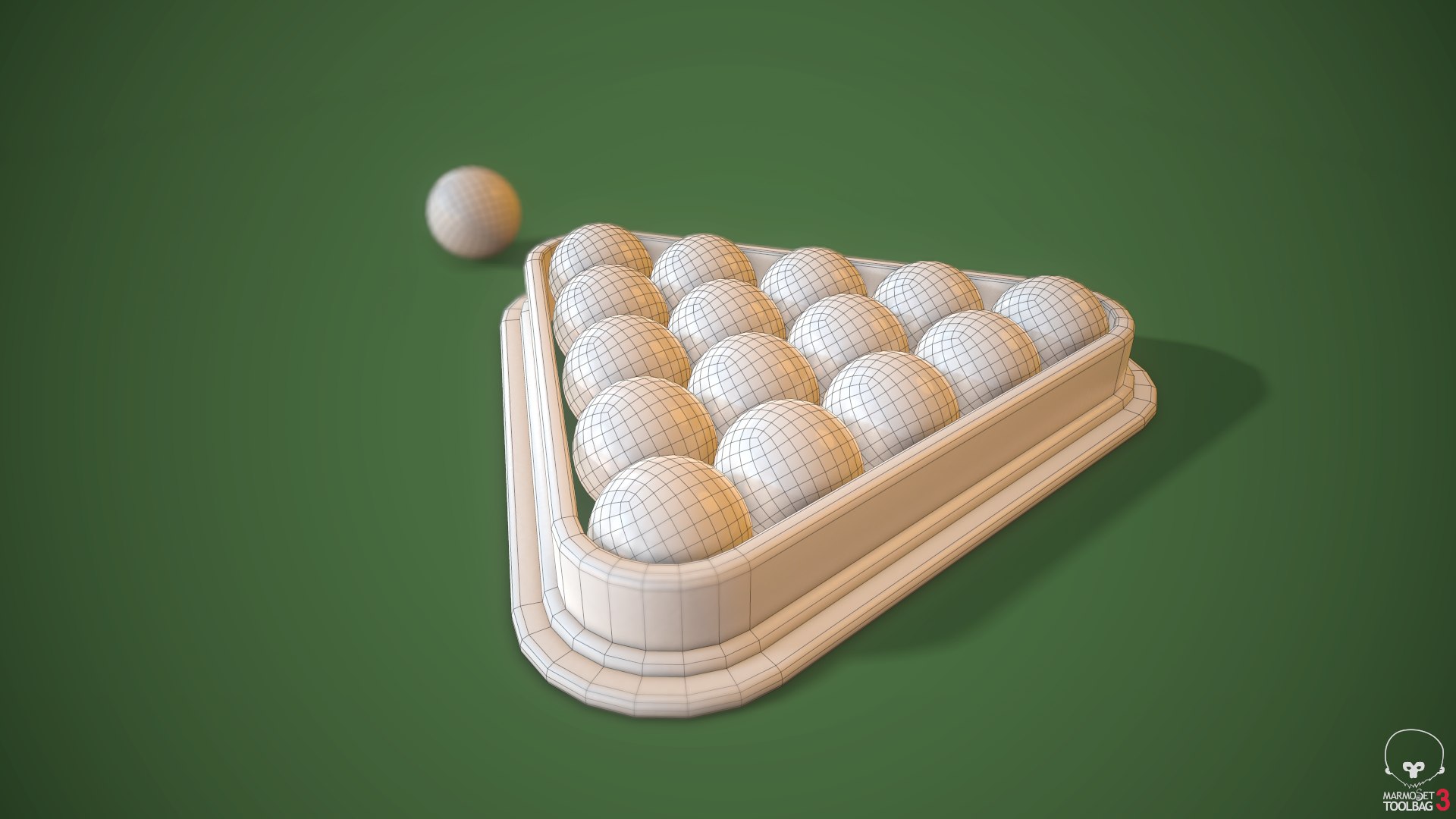 American Pool Balls 3D Model - TurboSquid 1271379