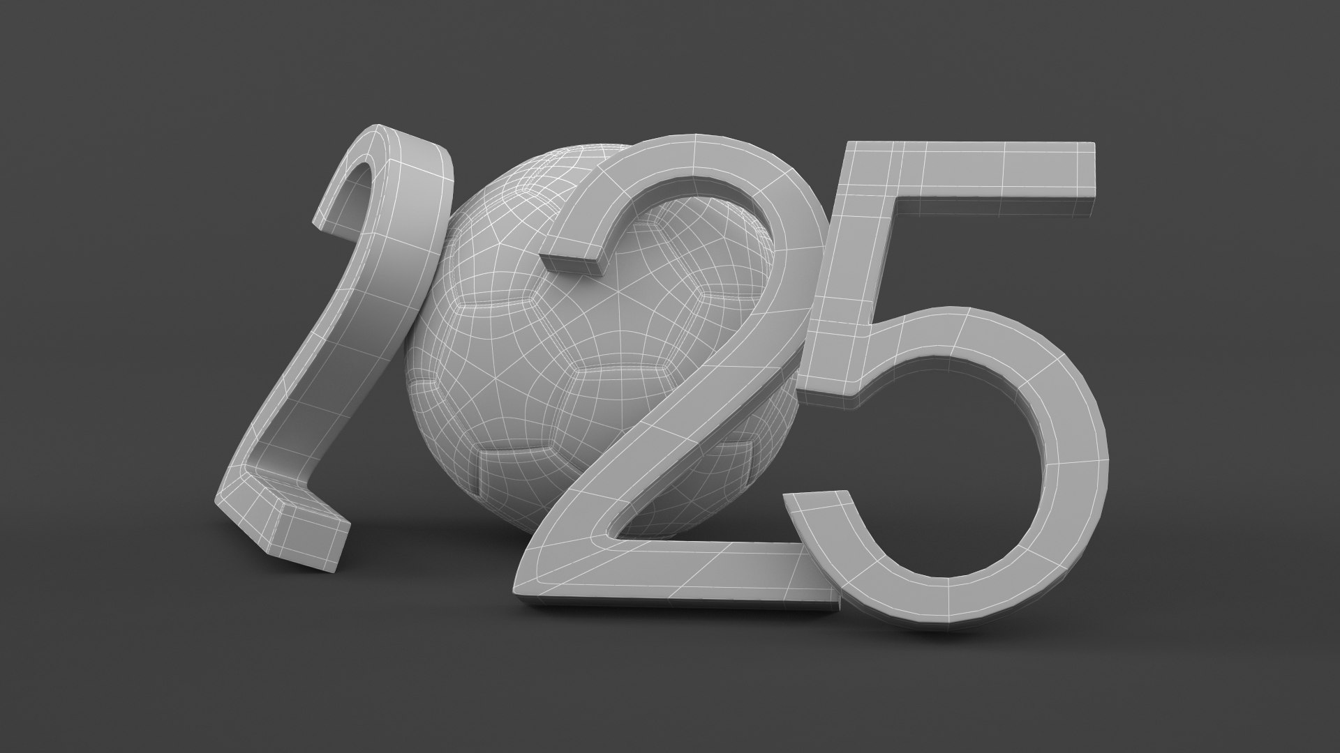 Free New Year 2025 Model - TurboSquid 2324715