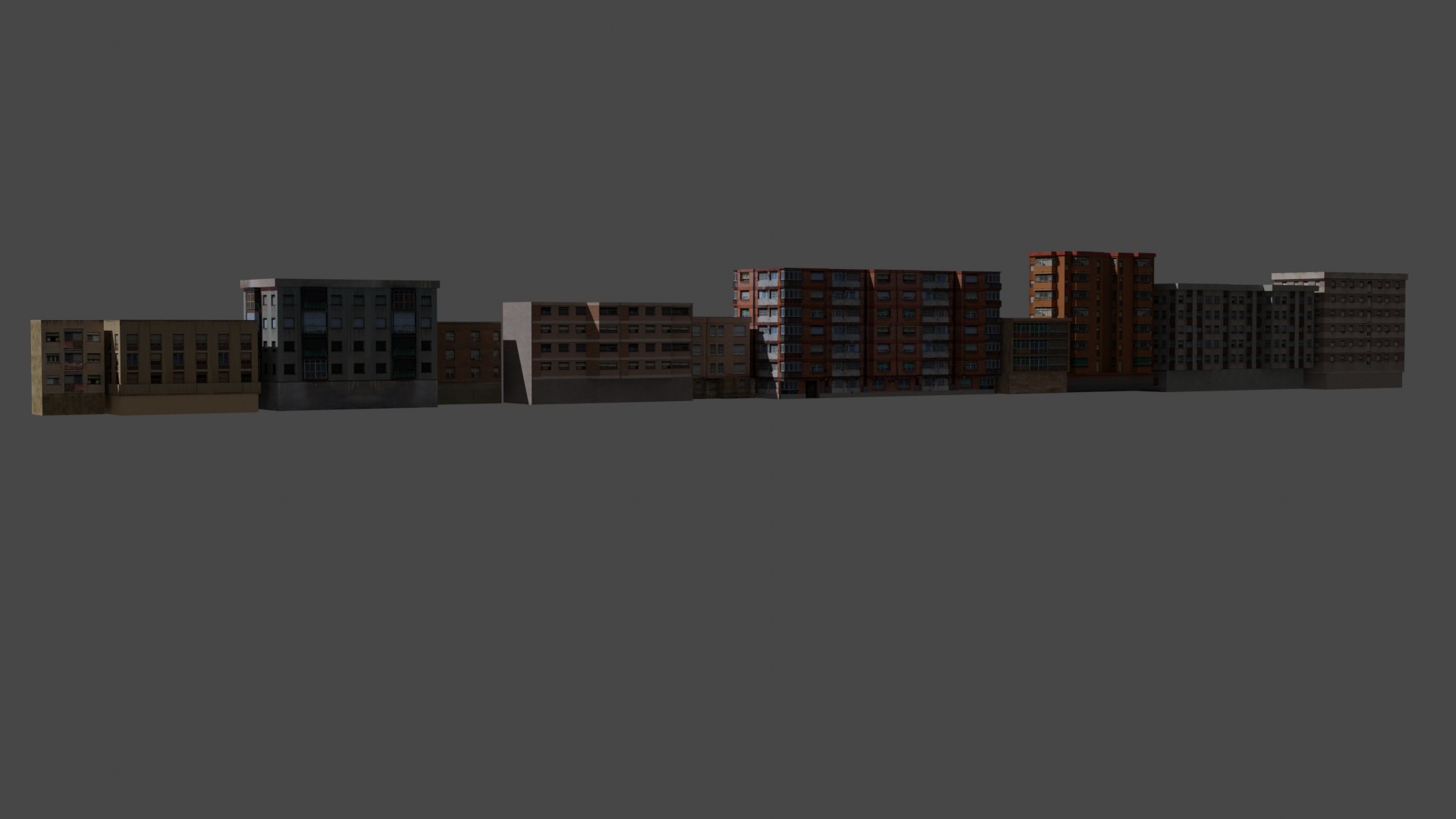 European Building Pack With LOD System Model - TurboSquid 1811090