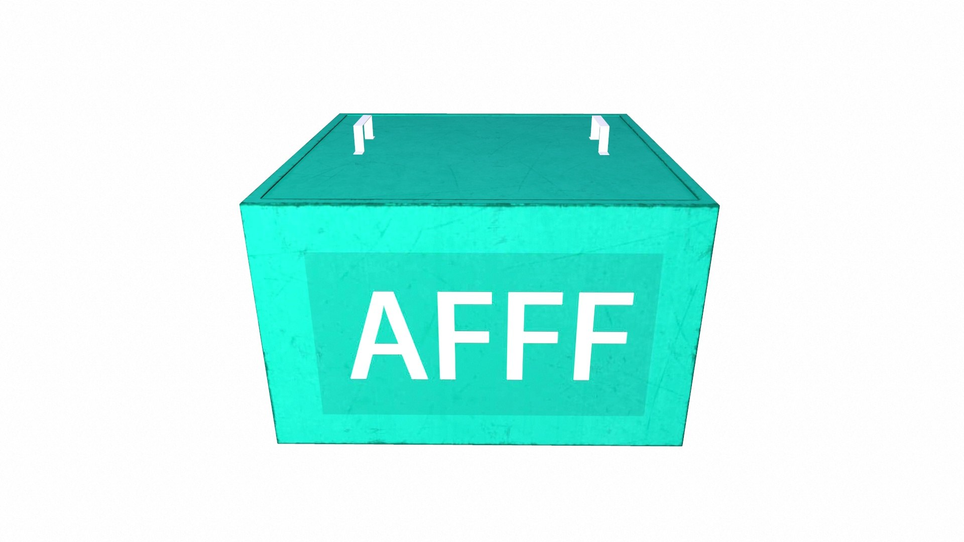 AFFF Box 3D Model - TurboSquid 2343073