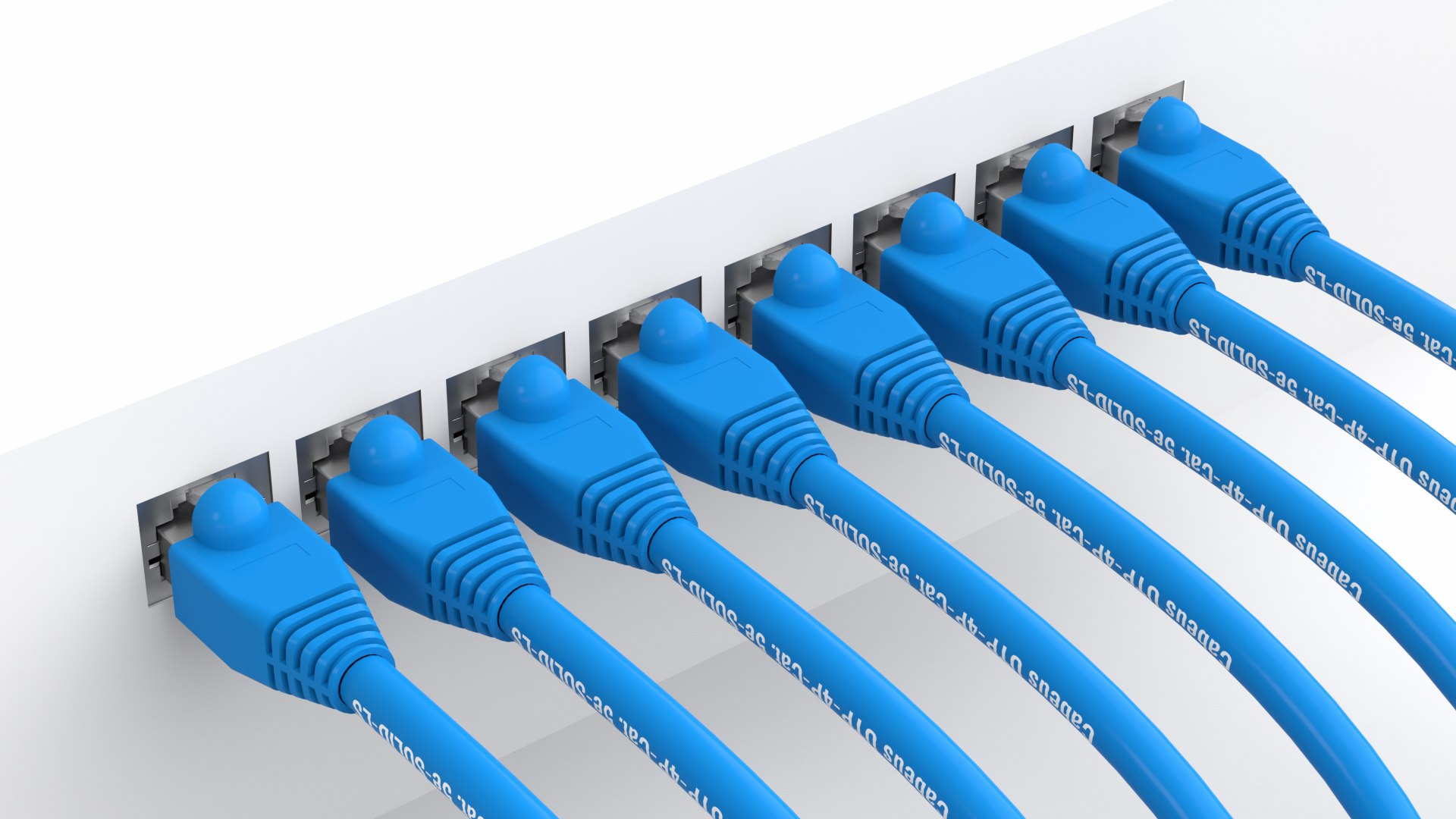 Ethernet Connector RJ45 3D Model - TurboSquid 1920631