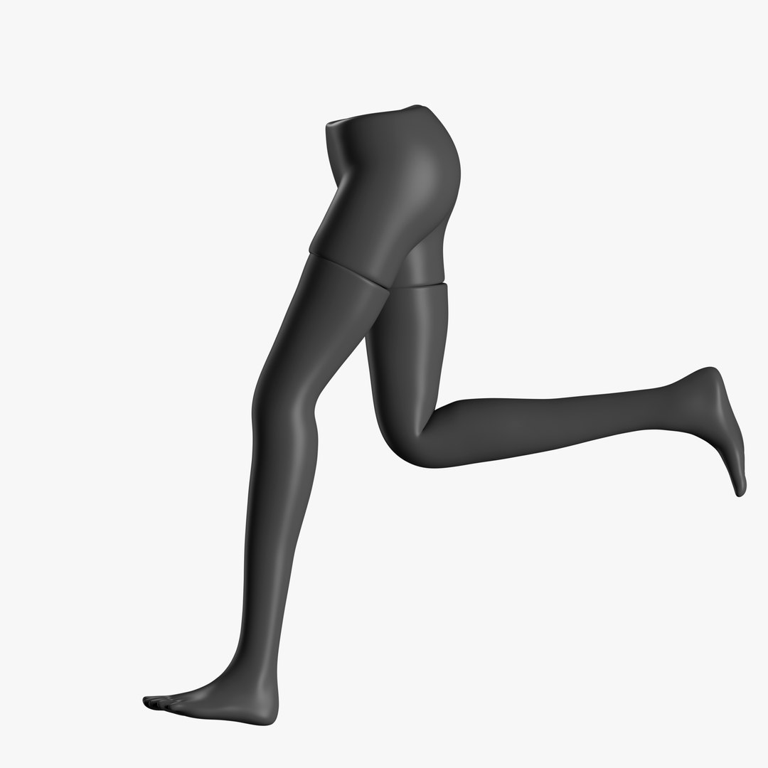 3D Rigged Female Legs - TurboSquid 2213054
