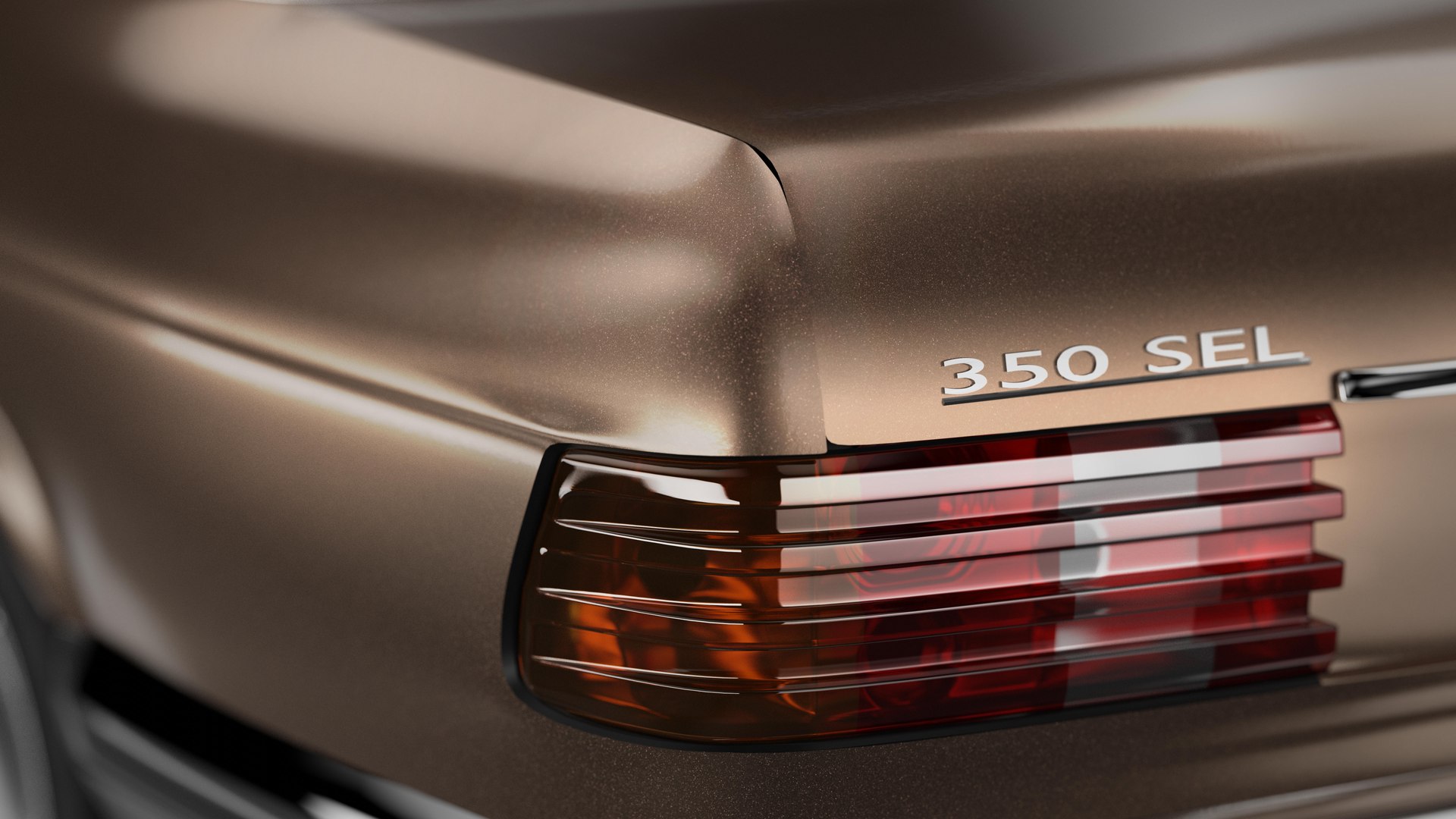 3D Model Mercedes-Benz 350 SEL 1990 - TurboSquid 1919478