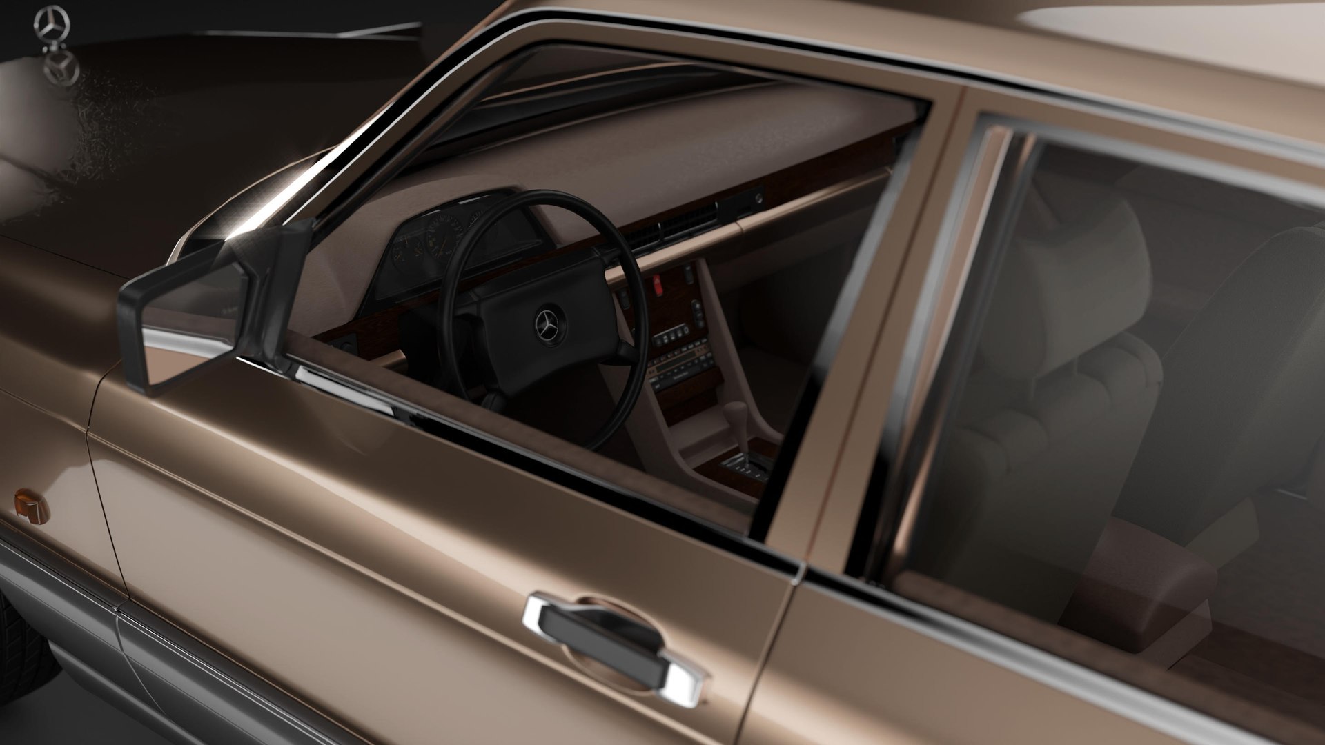 3D model Mercedes-Benz 350 SEL 1990 - TurboSquid 1919478