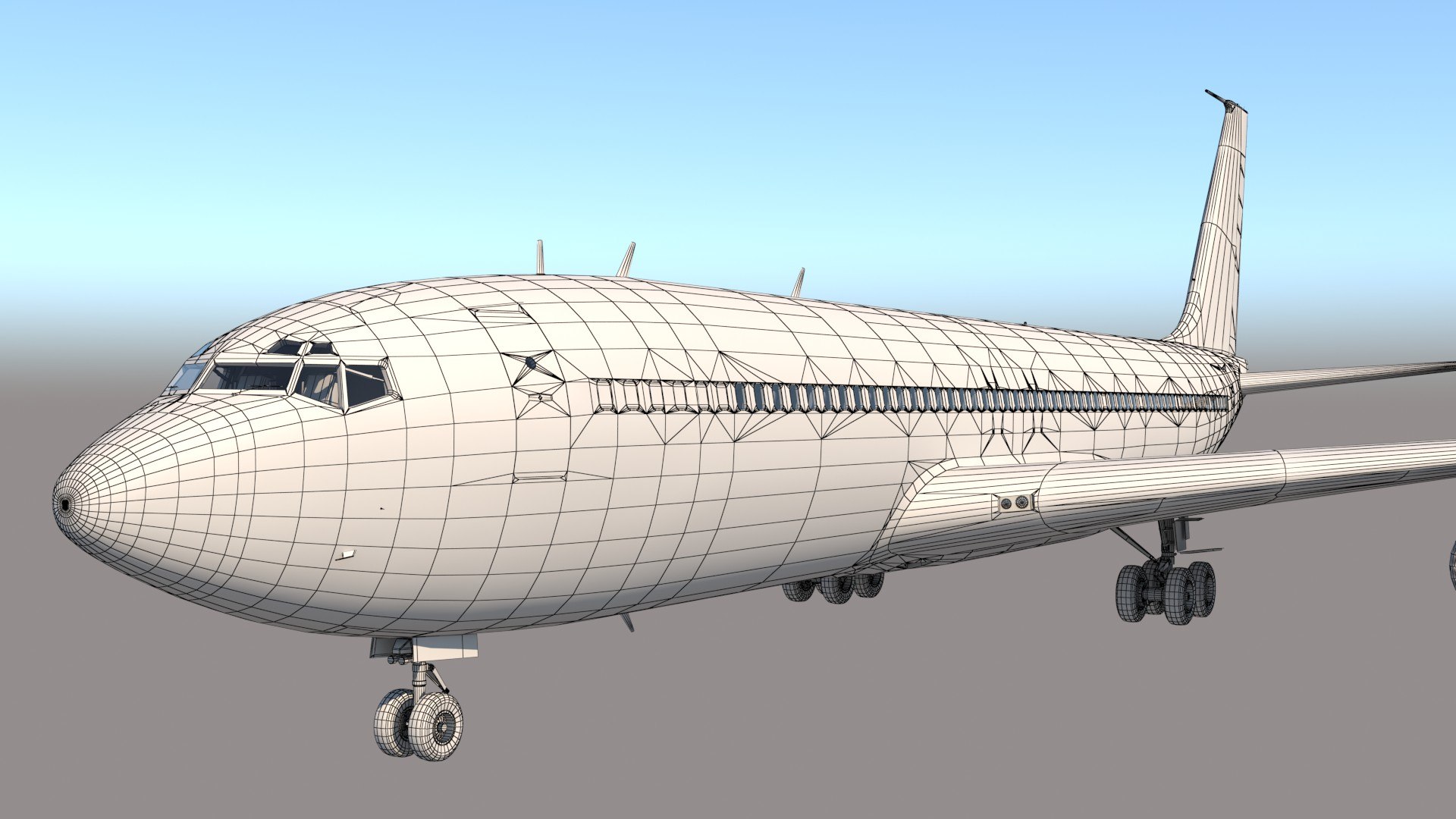 3D Boeing VC-137 C Air Force One - TurboSquid 2183951