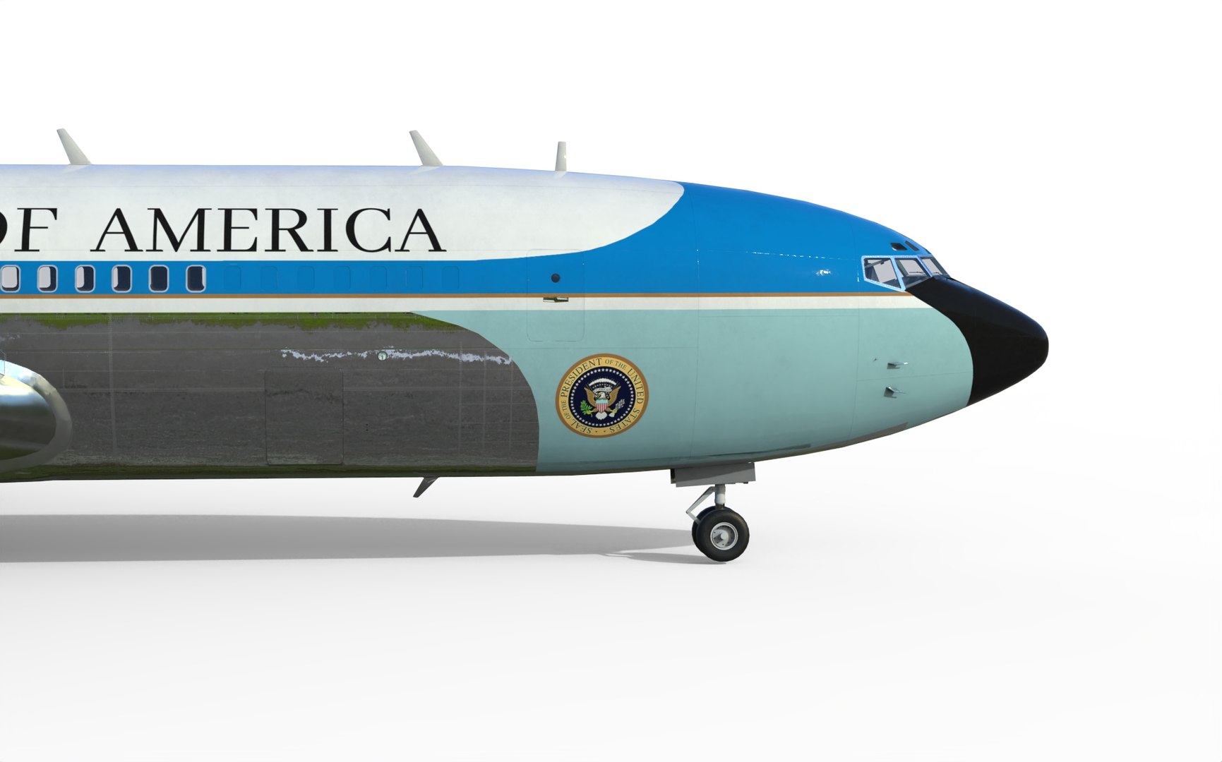 3D Boeing VC-137 C Air Force One - TurboSquid 2183951