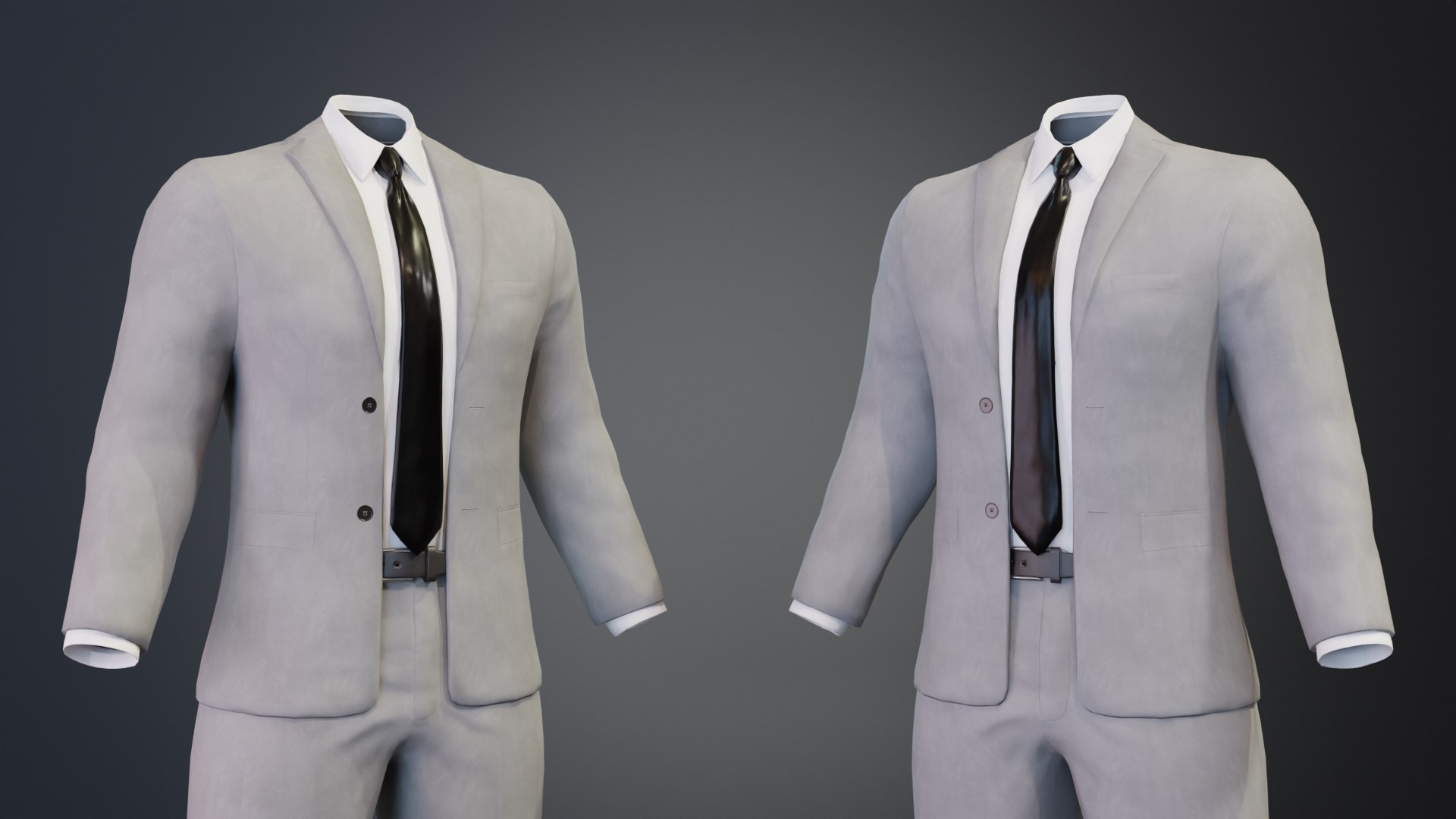 3D Classic Men Formal Suit Animation And Game Ready - TurboSquid 2353365