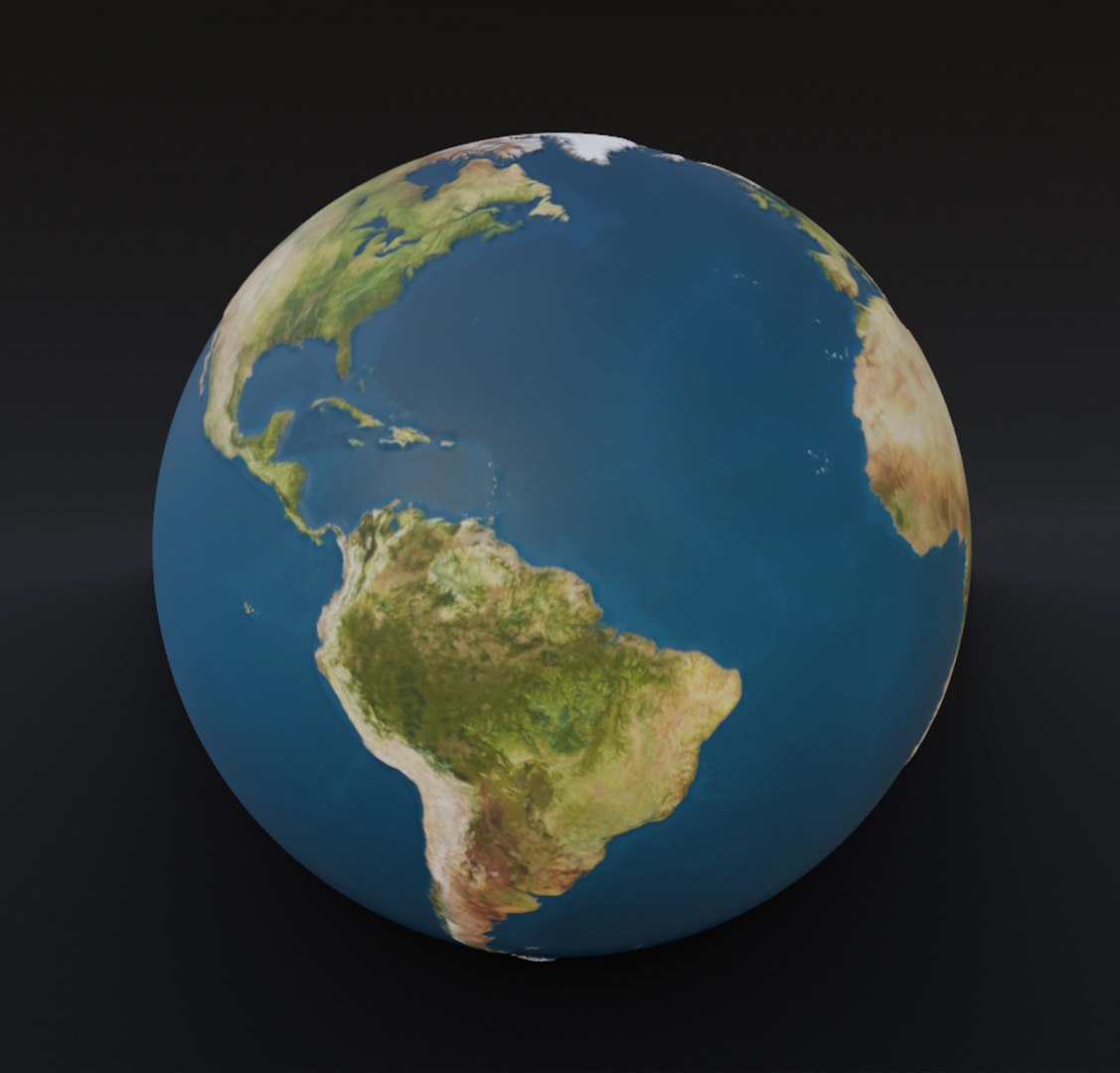 3D Planet Earth Model - TurboSquid 2072346