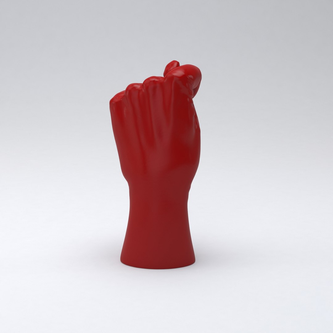 3D hand fig printable print model - TurboSquid 1217850