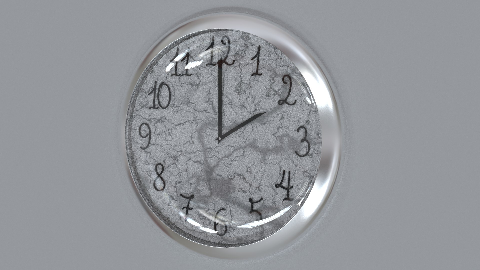 Wall Clock 3D Model - TurboSquid 1384769