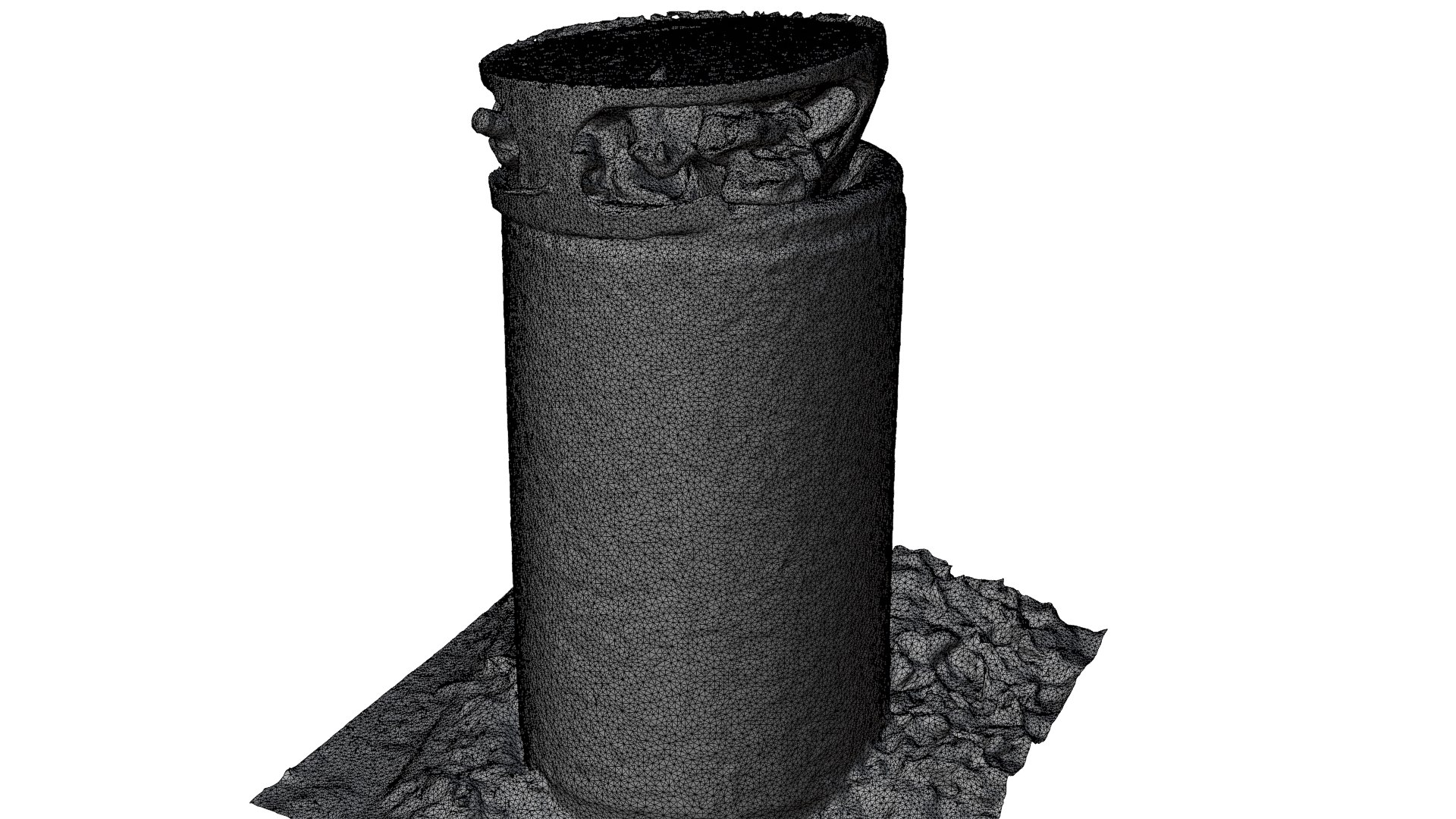 Street rubbish bin model - TurboSquid 1616312