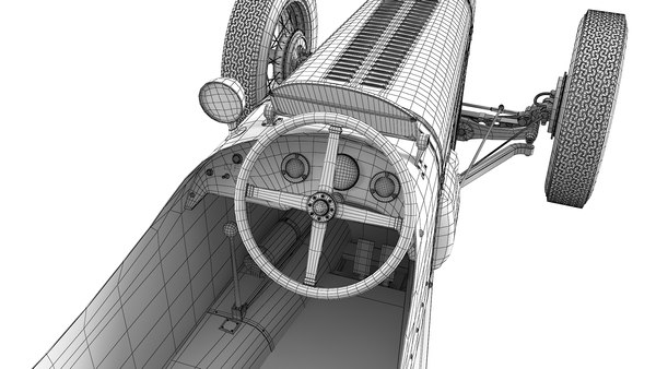 3D austin seven special car model - TurboSquid 1521408