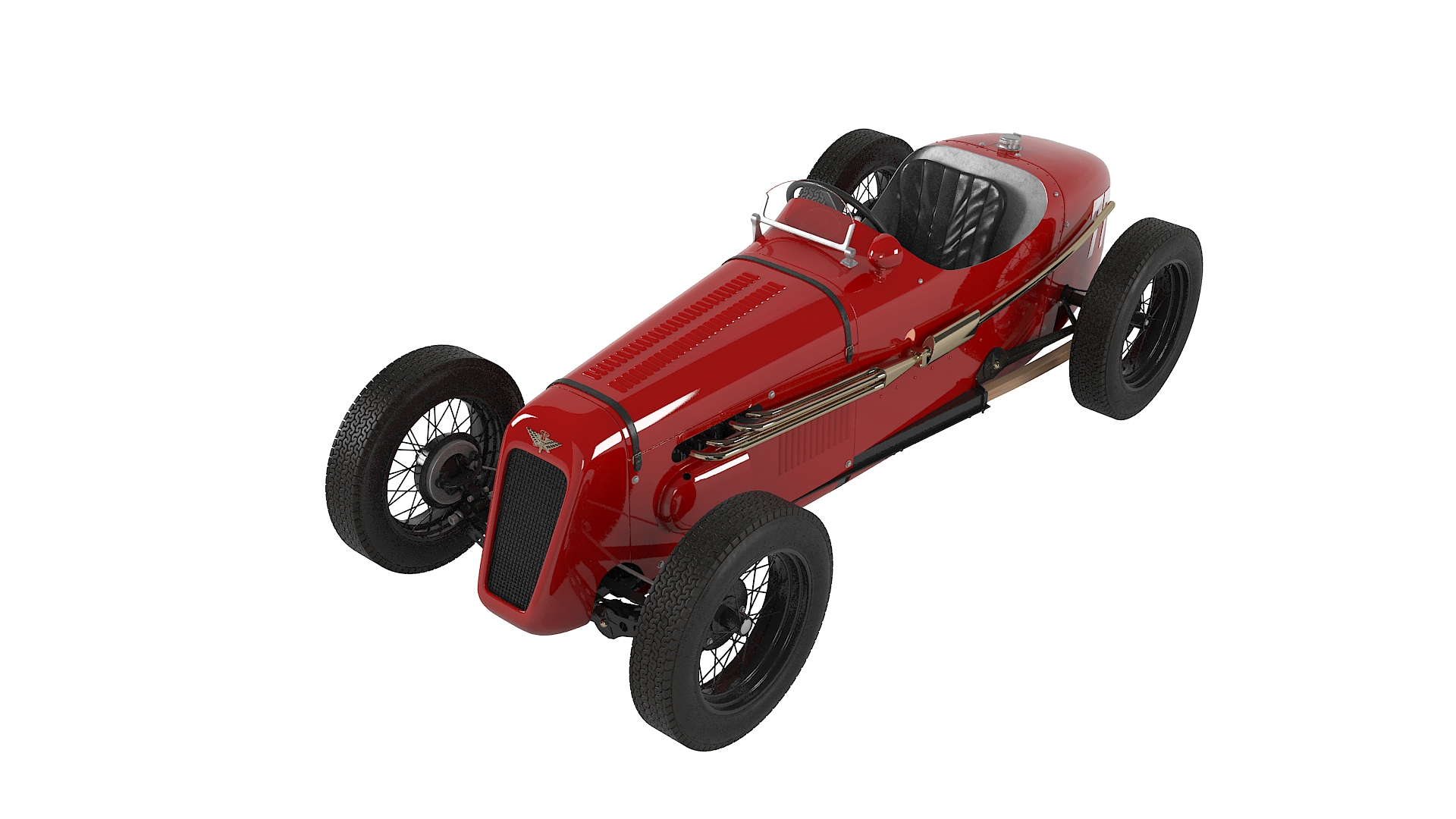 3D Austin Seven Special Car Model - TurboSquid 1521408