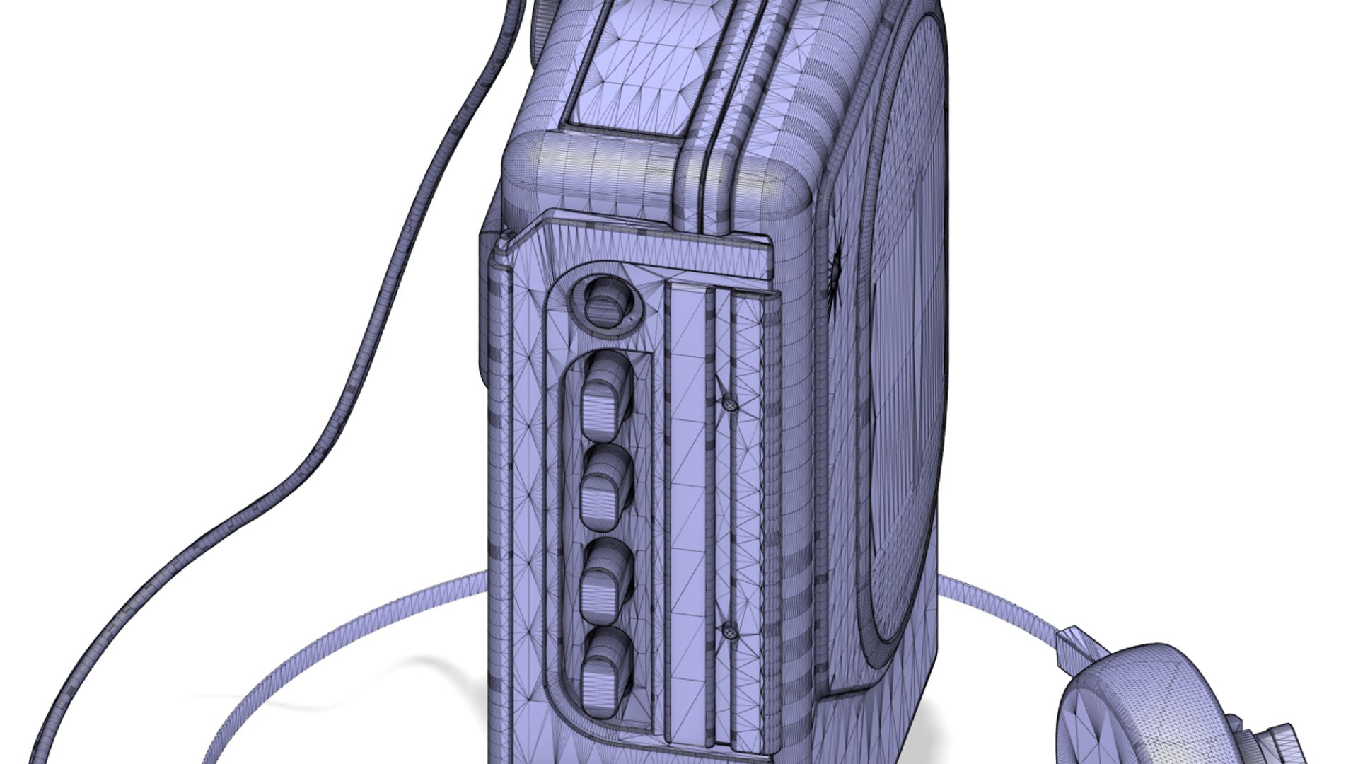 Walkman Sony 3D - TurboSquid 1334574
